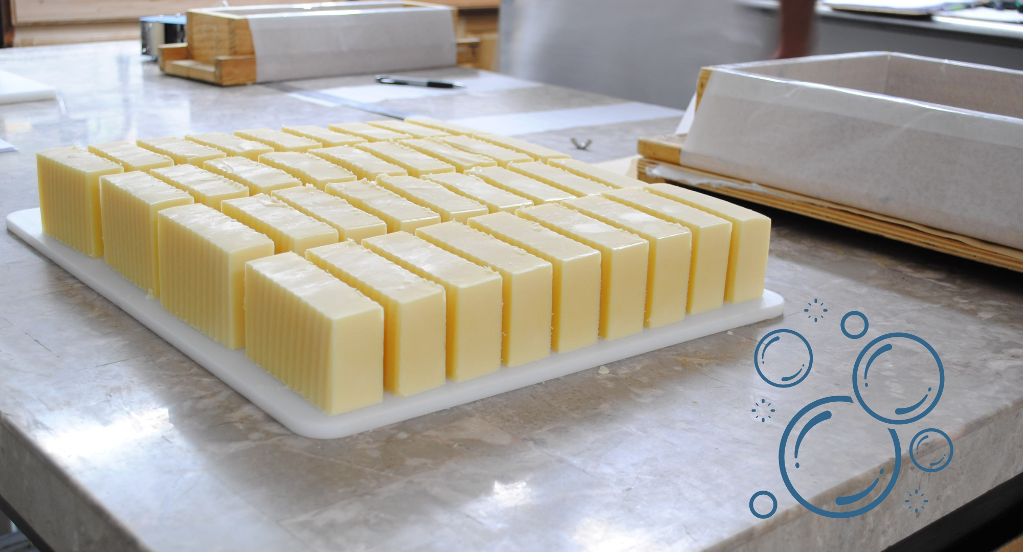 Horizontal Stacked Cut Soap – How to Cut a Loaf Horizontally ...